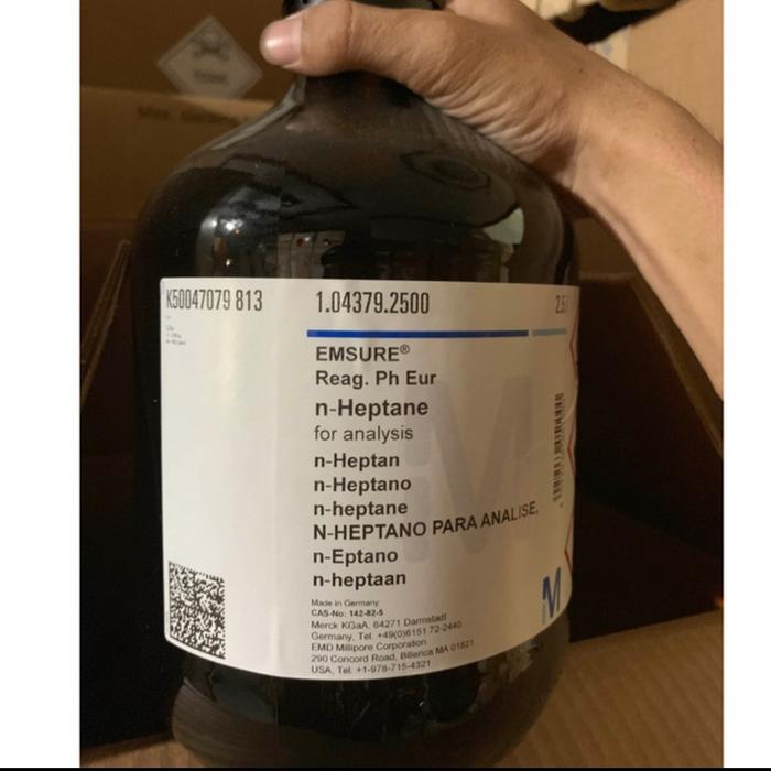 Jual N Heptane merck/ N heptan 104379 - Kota Bekasi - Methan Tirta ...