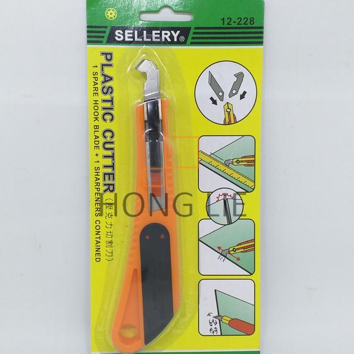 Jual Sellery Pisau Cutter Acrylic 12-228 Plastik Cutter - Kota Bandung ...