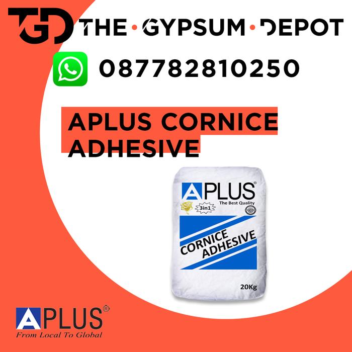 Jual Aplus Compound Cornice Adhesive / Aplus Kompon Kornis Adhesive ...