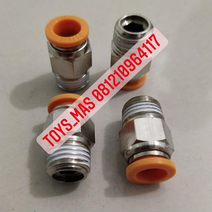 Jual Fitting Straight Lurus EPC-08-01 EMC Pneumatic - Jakarta Barat ...