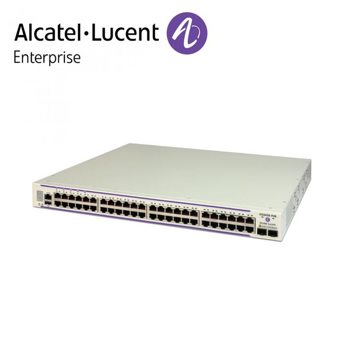 Jual ALCATEL LUCENT OS6450-48-EU OmniSwitch 48-Port Gigabit 2x 10G SFP+ ...