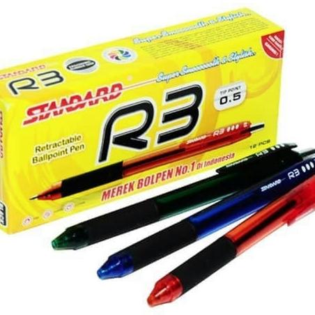 Jual Ballpoint STANDARD R3 - Jakarta Utara - MANDAUPRIMA | Tokopedia