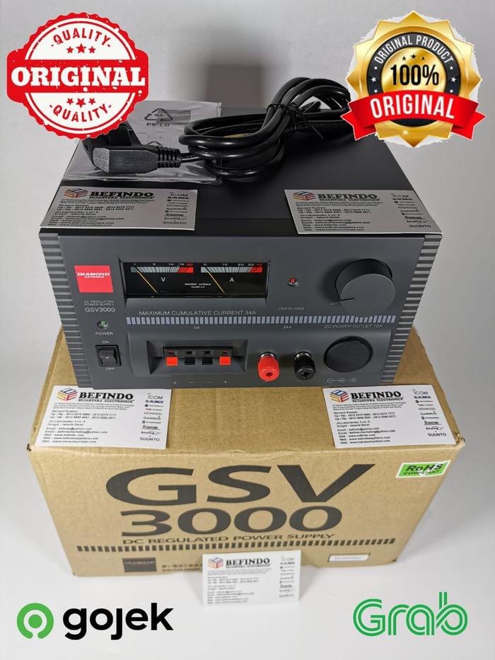 Jual Dc Regulated Power Supply 30A DIAMOND GSV 3000 - Jakarta Barat ...