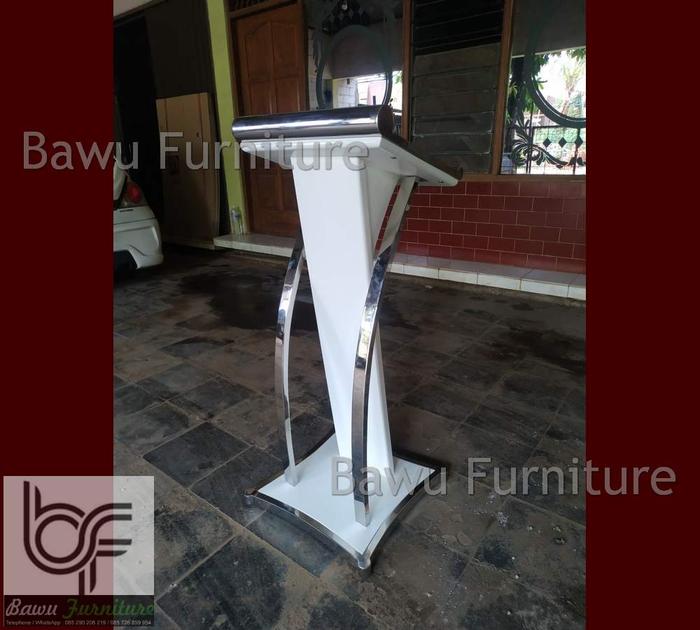 Jual Podium Minimalis Stainless Putih Terbaru - Kab. Jepara ...