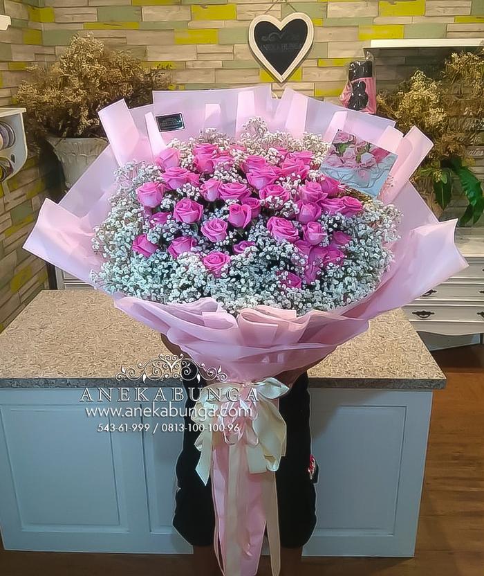 Jual Hand Bouquet Bunga Asli fresh wedding flower - anniversary - ultah ...