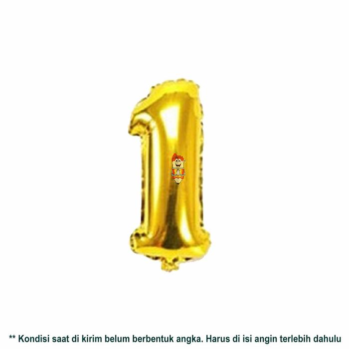 Jual Balon foil angka Gold - Angka 9 - Kota Denpasar - Bali Stationery ...