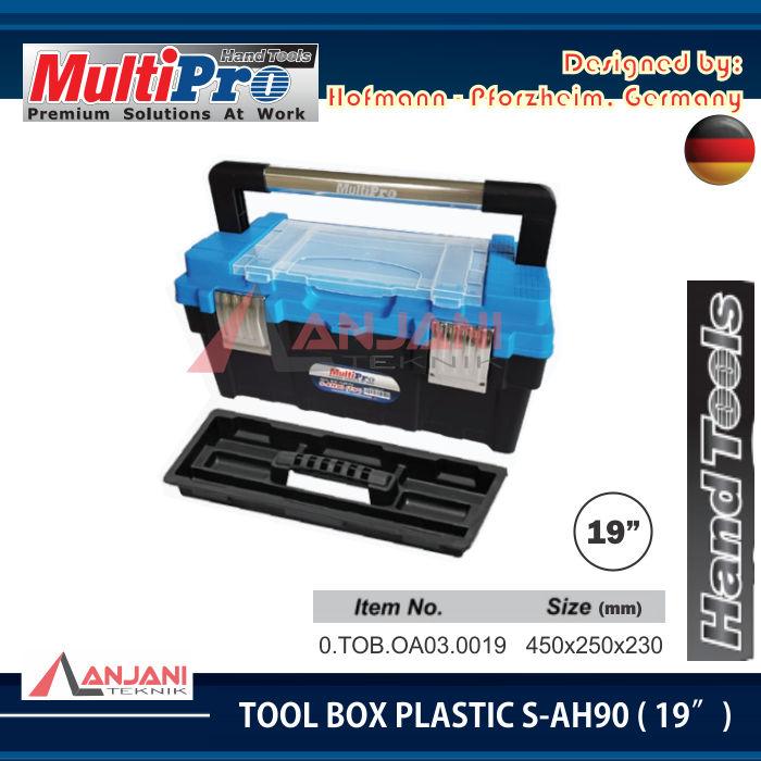 Jual TOOL BOX PLASTIK 19 INCH MULTIPRO S-AH90 TOOLBOX KOTAK PERKAKAS ...