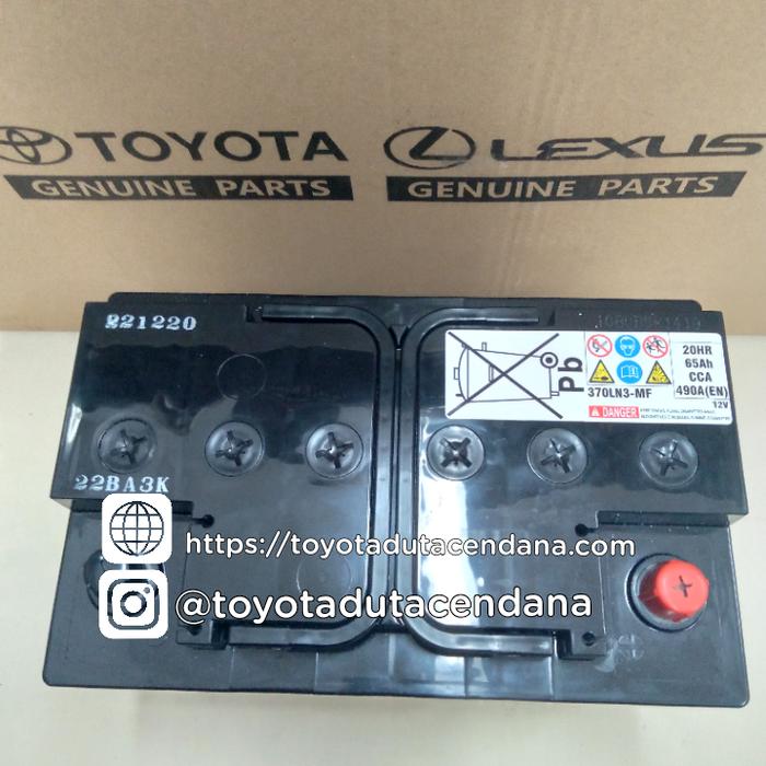 Promo BATTERY BATRAI ACCU AKI INNOVA REBORN, FORTUNER HILUX DIESEL ...
