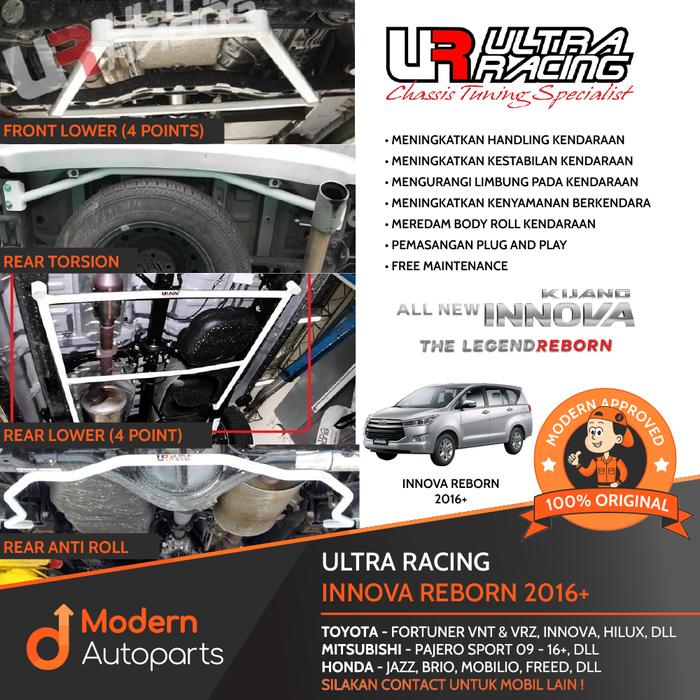 Jual PAKET Stabilizer Ultra Racing Innova Reborn 1 SET - Kota Surabaya ...