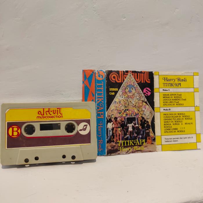 Jual Kaset Pita Harry Rusli Titik Ali - Kaset Pita Harry Roesli Titik ...