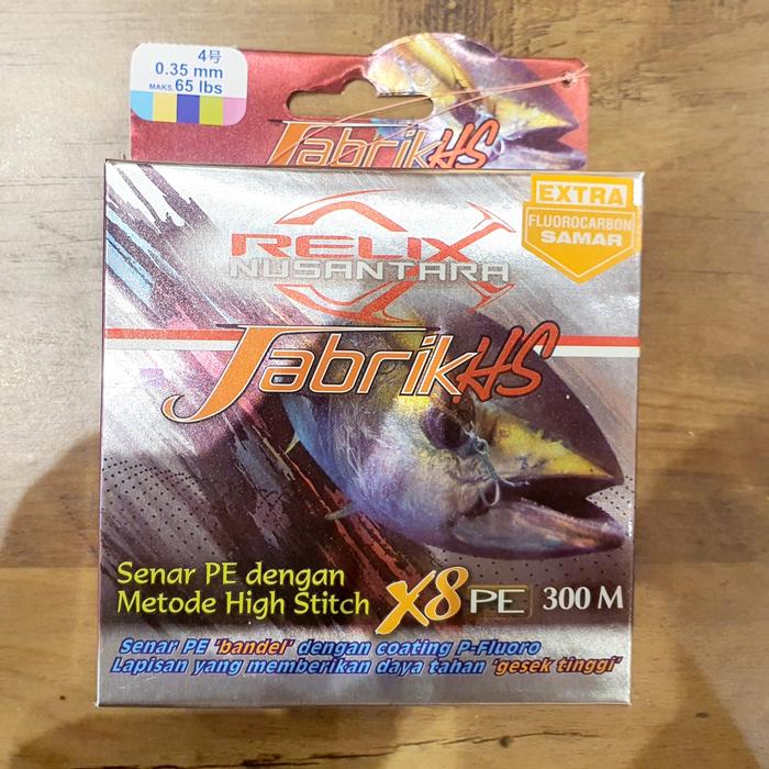 Jual Senar PE Jabrik HS Relix Nusantara PE #4 - Jakarta Utara ...