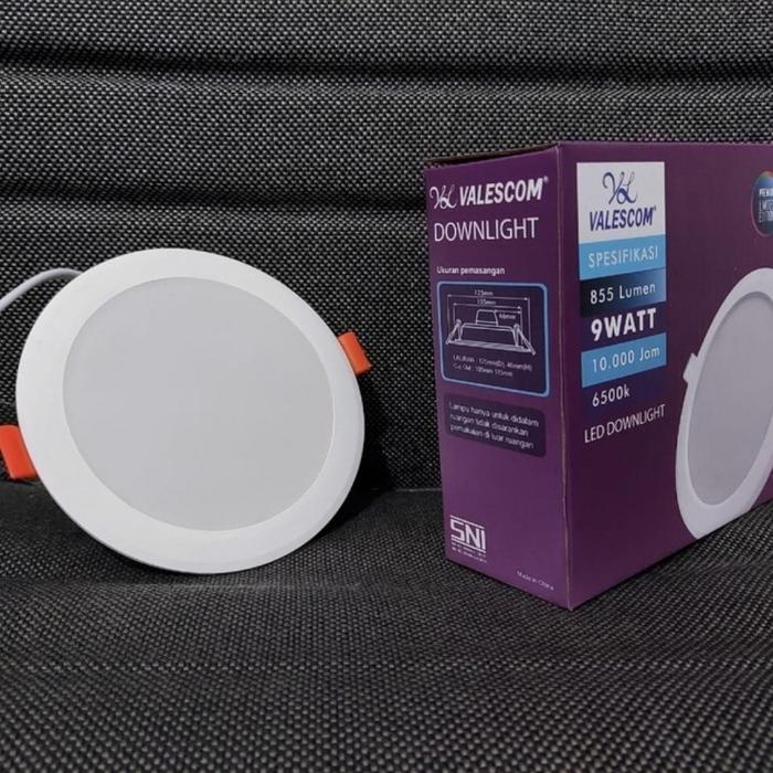 Jual Lampu Downlight Led Panel 9 Watt 9W Tanam Plafon Putih - Jakarta ...