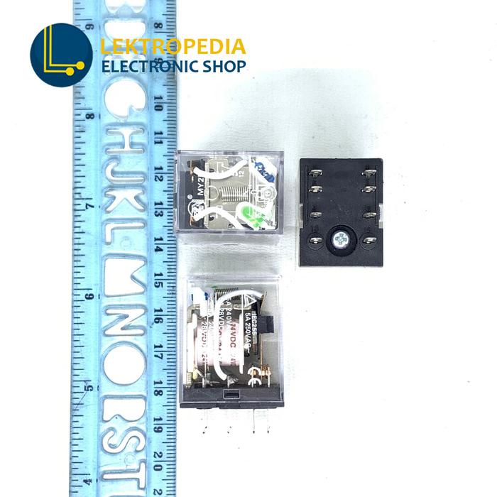 Jual Relay 8p Lancip Tumpul MY2N 24V DC 24 volt 8 pin kaki 8pin - Tumpul, 1-4 pcs - Kota ...