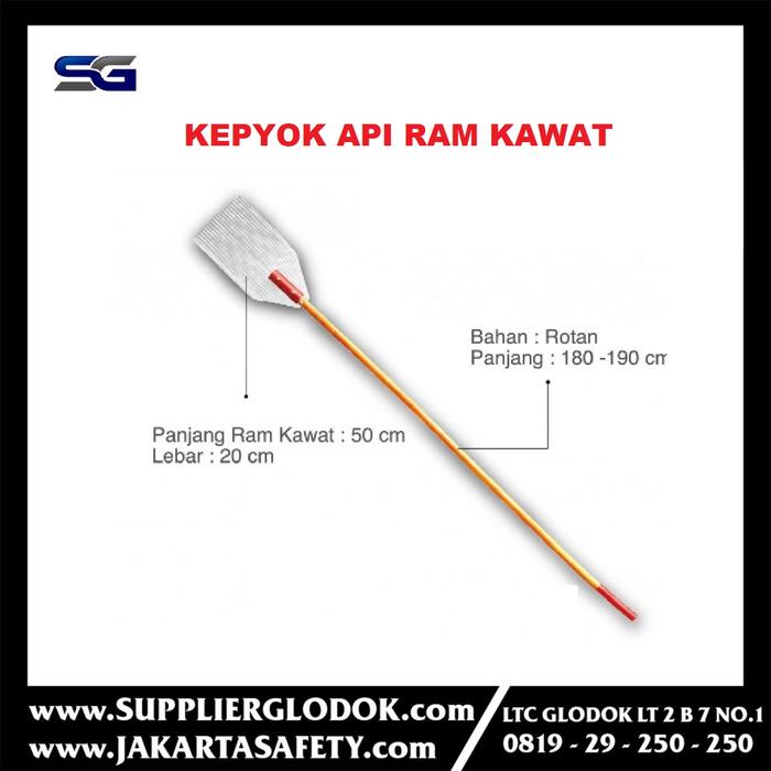 Jual Kepyok Api (Ram Kawat) | Kepyok Pemadam Kebakaran - Jakarta Barat ...