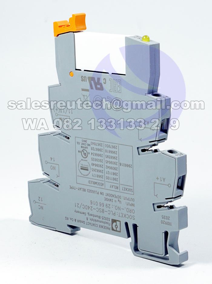 Jual Phoenix Contact PLC-RSC-24DC/21 2966171 Relay Module - Kota ...