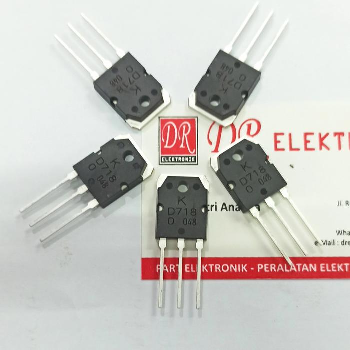 Jual Transistor original K D718 D 718 2SD718 asli KEC - Kota Depok - DR ...