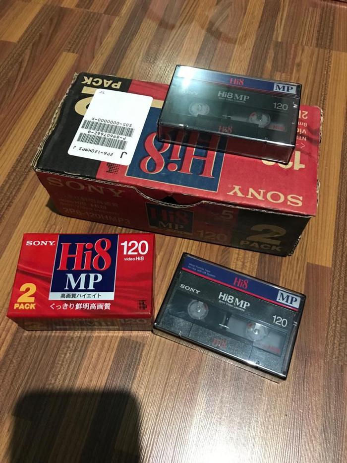 Jual Kaset vidio handycam sony hi8 mp 120menit original harga murah ...