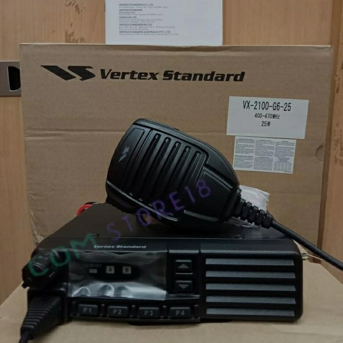 Jual vertex standard vx 2100 radio Rig vx2100 UHF 400-470mhz 25w ...