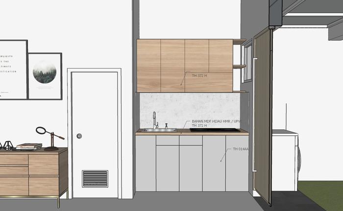 Jual Kitchen set order Pak Ismuhadi - Kota Depok - orduga project ...