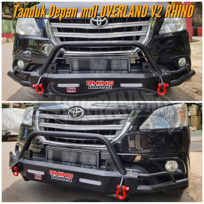 Jual TANDUK DEPAN BUMPER BESI - KIJANG INNOVA 2004/15 - RHINO ...