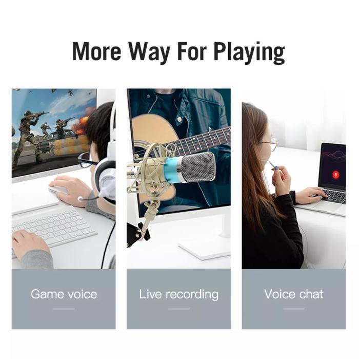 Jual Vention Sound Card Usb External 3.5mm Dual Hole Microphone & Audio ...