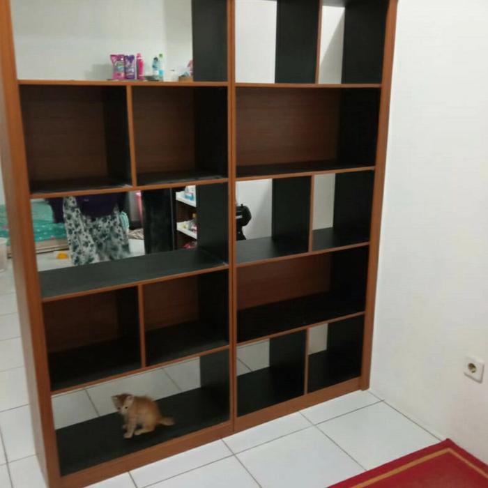 Jual RAK BUKU LEMARI BUKU PAJANG SEKAT RUANGAN TERLARIS LH 26006F ...