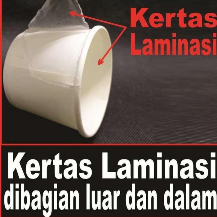 Jual Paper Cup 4 Oz Pack Body + Tutup Tebal Gelas Kertas Eskrim Di ...