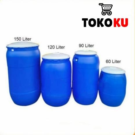 Jual TONG AIR BIRU 150 LITER GREEN LEAF/GENTONG AIR 150LITER/EMBER AIR ...
