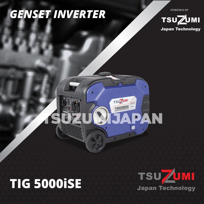 Promo Genset Inverter TIG 5000 iSE Super Silent by Tsuzumi Japan Cicil ...