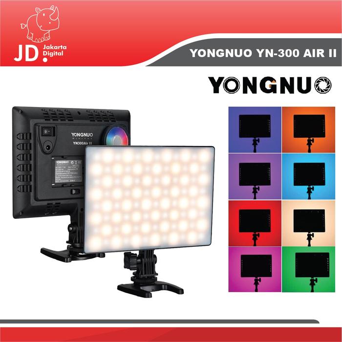 Promo Yongnuo YN-300 Air II RGB LED Video Light Cicil 0% 3x - Jakarta ...