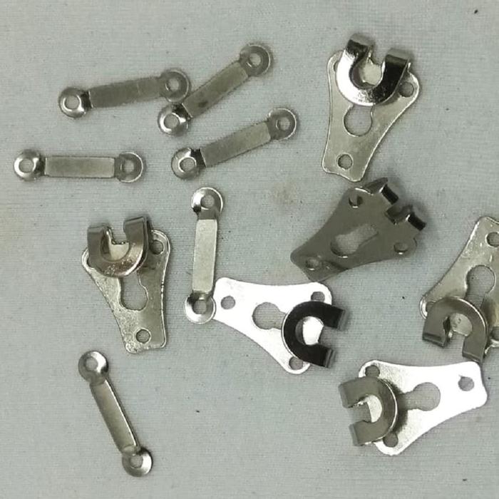 Jual isi 12 kancing hak celana - kancing kait celana dan rok - Pengait ...