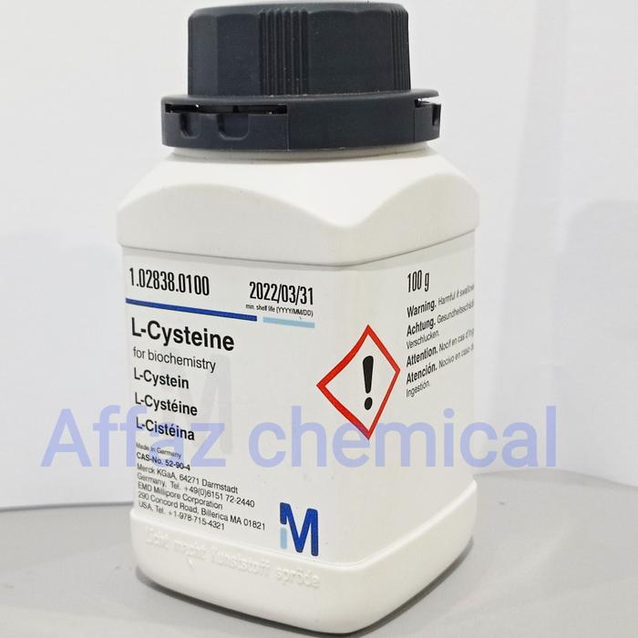 Jual L-Cysteine Merck 100g / L-Cystein - Kota Depok - Finne Lab | Tokopedia