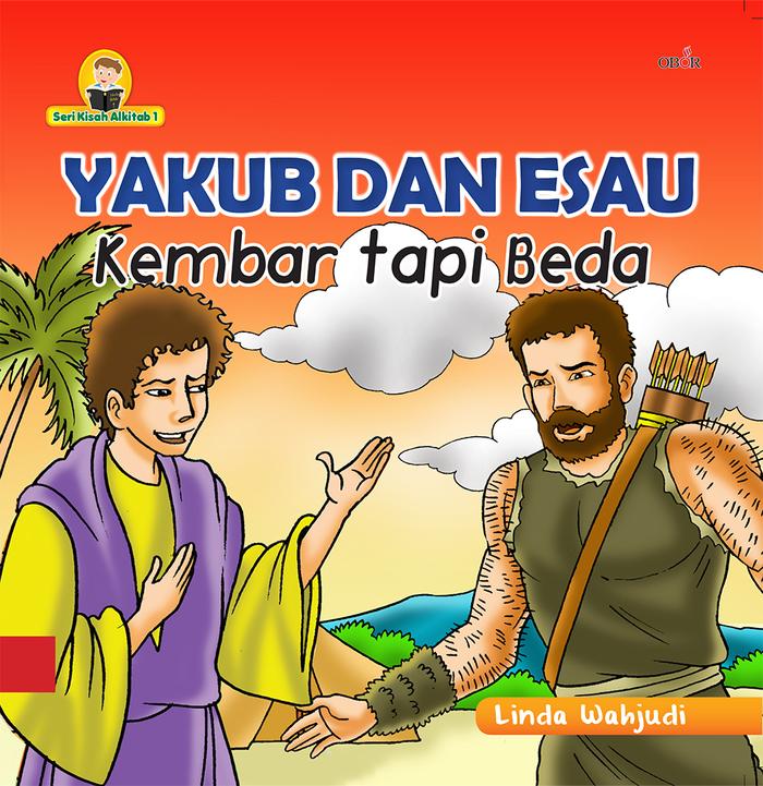 Jual Buku Cerita Anak Rohani Buku Mewarnai- Yakub dan Esau Kembar Tapi ...