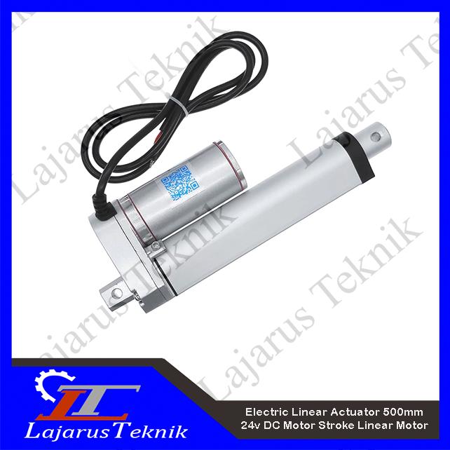 Jual Lajarus Electric Linear Actuator 500mm24v DC Motor Stroke Linear ...