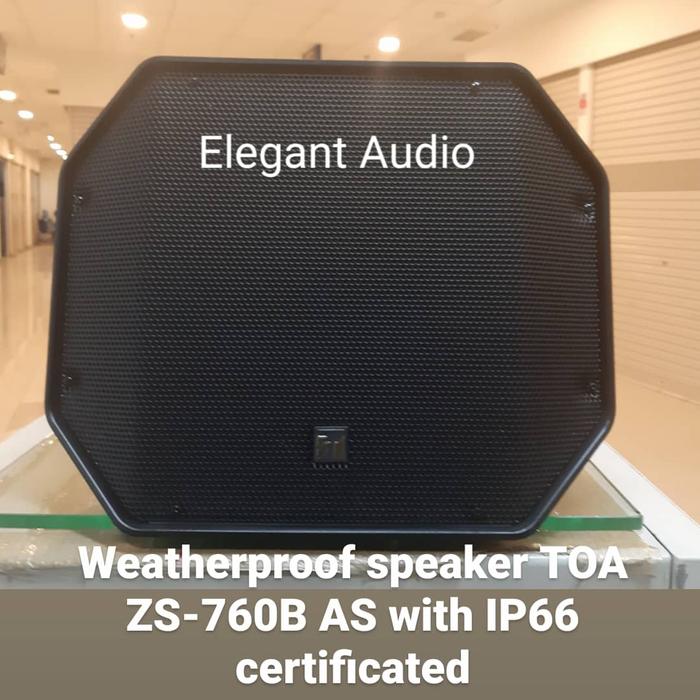 Jual Weatherproof Speaker TOA ZS-760W / ZS-760B - Jakarta Barat ...