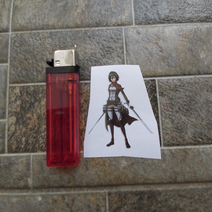 Jual Stiker Vinyl Karakter Armin Aaron Attack On Titan Print Cut Anime ...