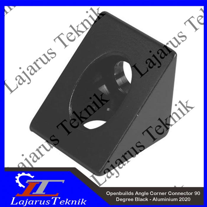 Jual Openbuilds Angle Corner Connector 90 Degree Black - Aluminium 2020 ...