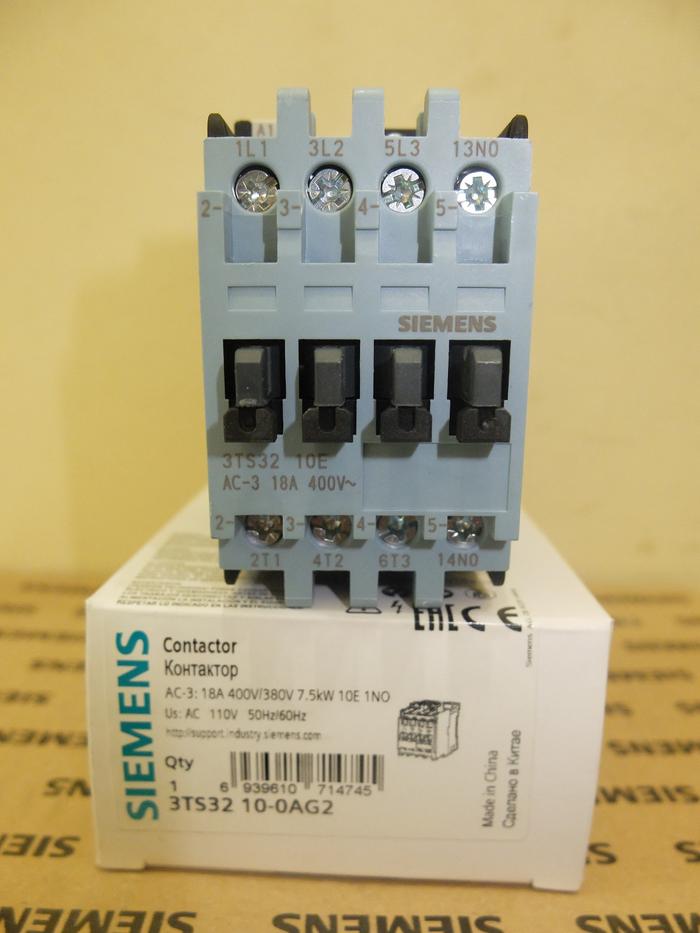 Jual 3TS3210-0A Contactor siemens 7.5KW 18A 1NO (Persamaan 3TF42 ...