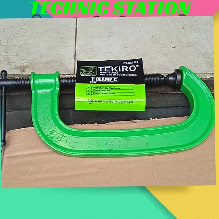 Jual TEKIRO CLAMP C 8 INCH/Penjepit/Catok/Klem - Jakarta Pusat ...