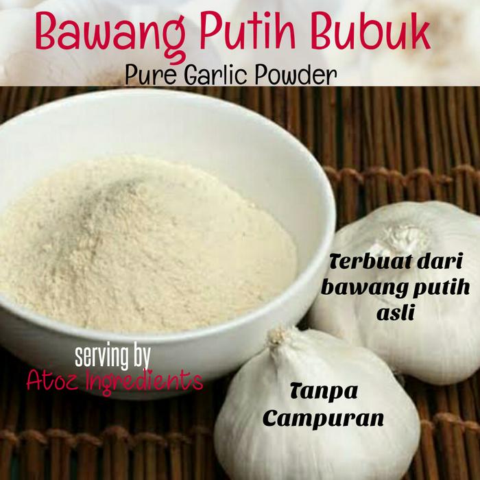 Jual Garlic Powder - Pure 100% 250gram/ Bawang Putih Bubuk - Murni ...