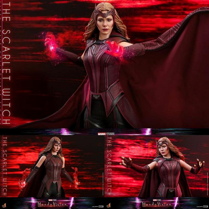 Jual Hot Toys TMS36 1/6 Scarlet Witch Figure Wanda Vision - Kota ...
