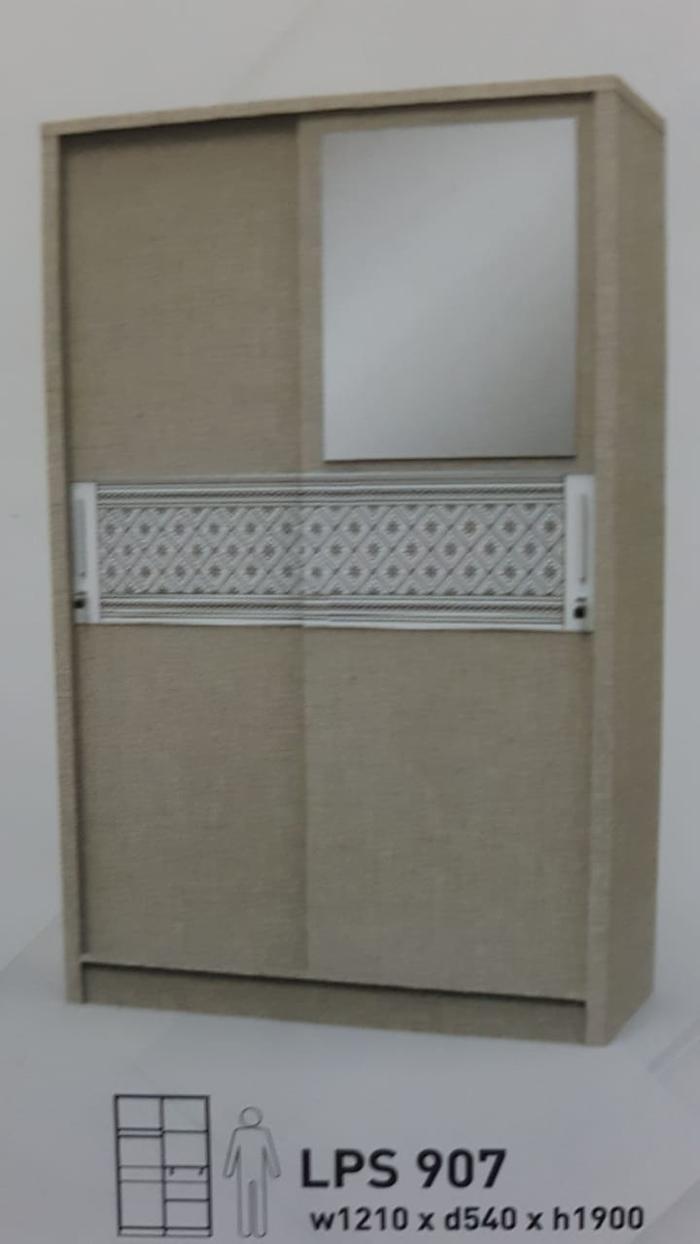 Jual LEMARI PAKAIAN 2 PINTU SLIDING LPS-907 - Kota Surabaya - smart ...