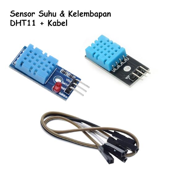 Jual DHT11 Sensor Suhu & Kelembapan DHT 11 Sensor Temperature ...