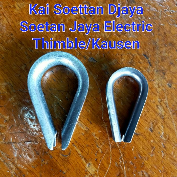 Jual Thimble Sling 6mm / lekukan tali Sling 6mm / thimble 6mm / kausen ...