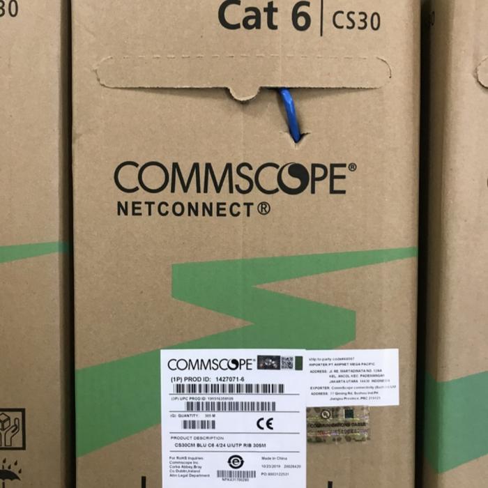 Jual Kabel Lan Amp Commscope Cat6 Original Di Seller Sweet Shop ...