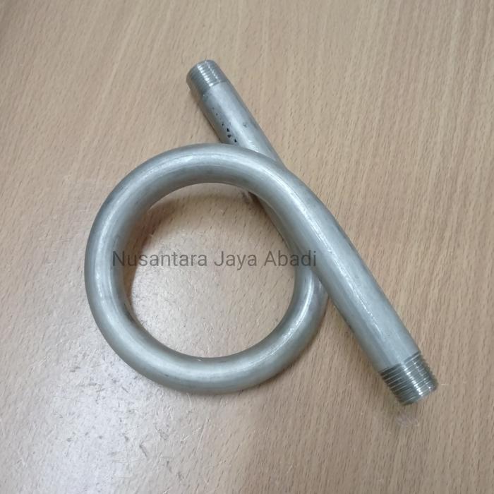 Jual Siphon Stainless Tipe O Drat 1/2 " - Syphon O Pressure Gauge ...