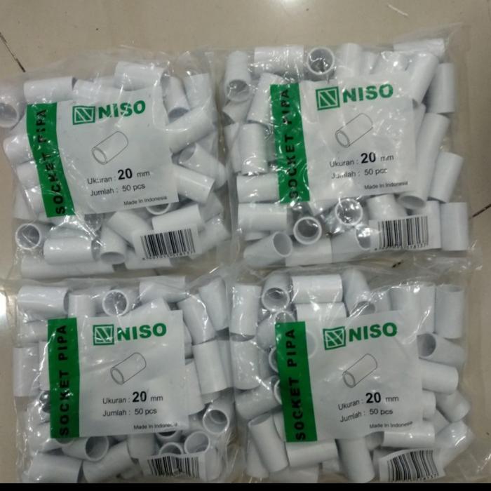 Jual Sok pipa conduit Niso 20mm - Jakarta Pusat - chua elektrik | Tokopedia