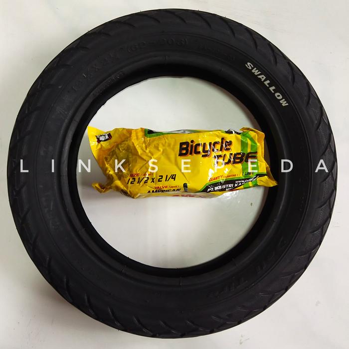 Jual Paket Ban Luar Dalam Sepeda Anak Ukuran 12 Swallow - Jakarta Utara ...