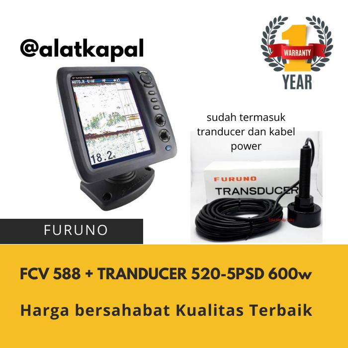 Jual Furuno Fishfinder FCV 588 + Matching Box MB-1100 dan Tranducer 1kw ...