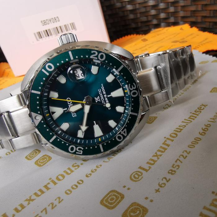 Jual Seiko HULK SBDY083 MINI TURTLE GREEN DIAL MADE IN JAPAN JDM DIVERS ...